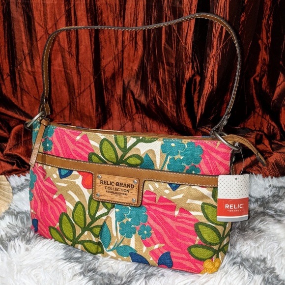 Relic | Bags | Saleprice Drop Relic Brand Floral Canvas Bag | Poshmark
